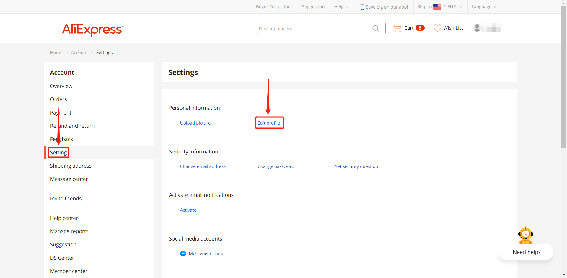 Check Your AliExpress Account Email via AliExpress Member ID